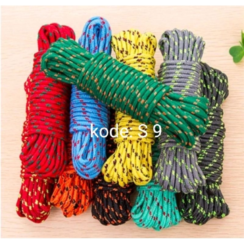 Jual Tali Jemuran Nilon 10 Meter Tali Tambang Anti Slip Super Kuat ...