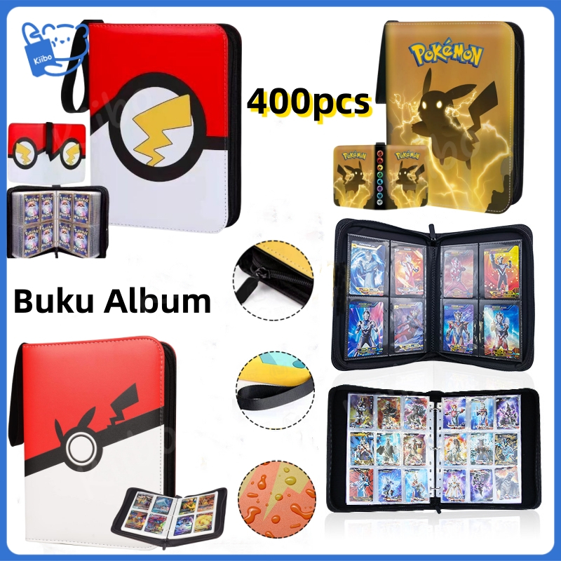 Jual （Ready Stock）400PCS Buku Album Kartu Pokemon Kartu Game Pokemon Cards Holder | Shopee Indonesia