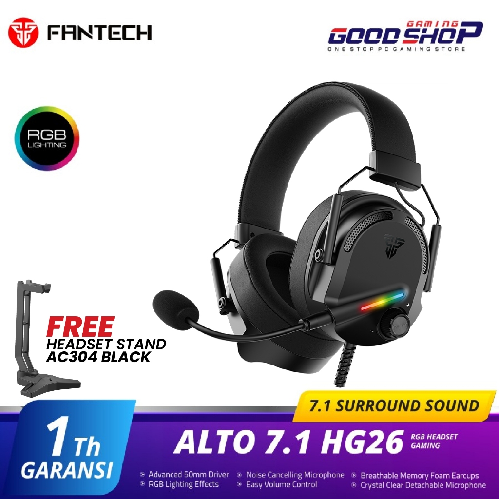 Jual Fantech ALTO 7.1 HG26 RGB Headset Gaming | Shopee Indonesia