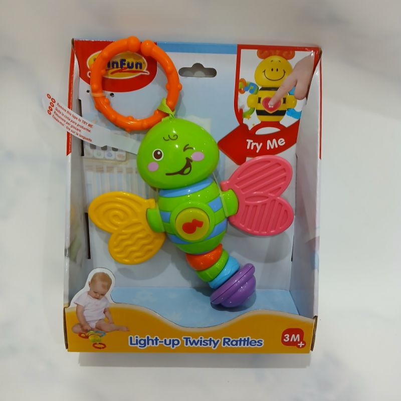 Jual WINFUN Light-up Twisty Rattle Butterfly | Shopee Indonesia