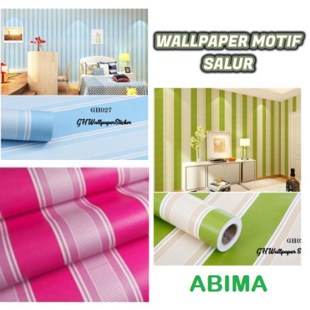 Jual WALLPAPER STIKER DINDING MOTIF SALUR MINIMALIS ELEGANT ESTETIK BUNGA ALAM 1 ROLL | Shopee ...