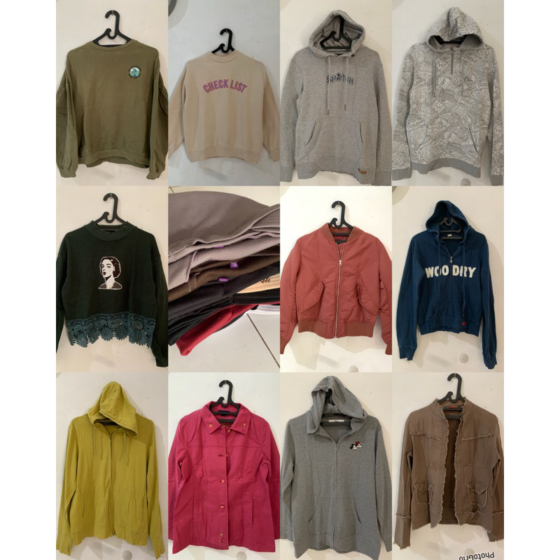 Jual jaket hoodie sweatshirt crewneck kerudung | Shopee Indonesia