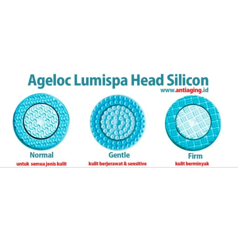 Jual lumi spa head MODEL LAMA - normal - gentle - firm black - head ...