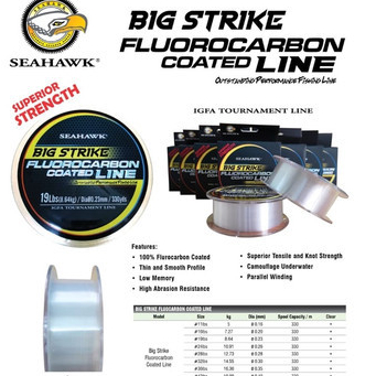 Jual Senar Seahawk Big strike FC 300 meter | Shopee Indonesia