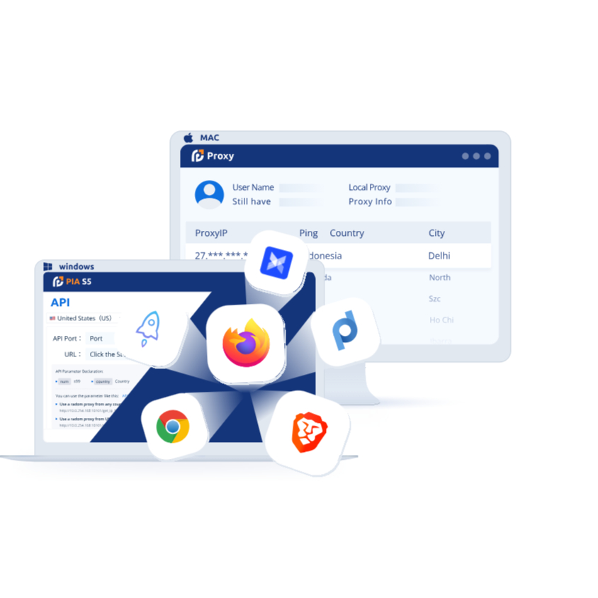 Jual Pia S5 Proxy Account 200 IPs | Shopee Indonesia