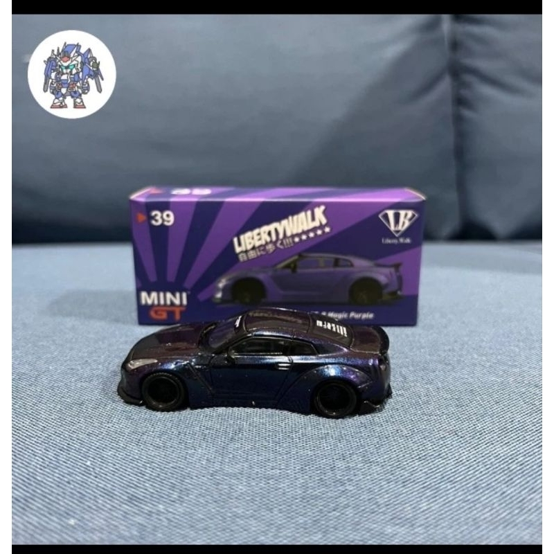 Jual MINI GT 39 LB WORKS NISSAN GTR R35 MAGIC PURPLE LIBERTY WORKS ...
