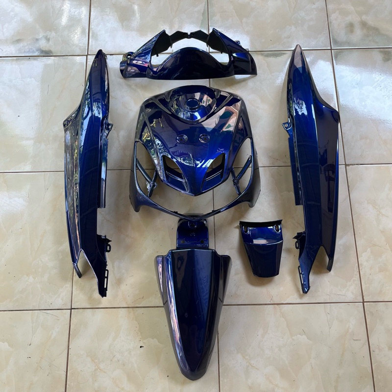 Jual COVER FULL SETT BODY HALUS YAMAHA MIO SMILE COSTEM VARIAN WARNA ...