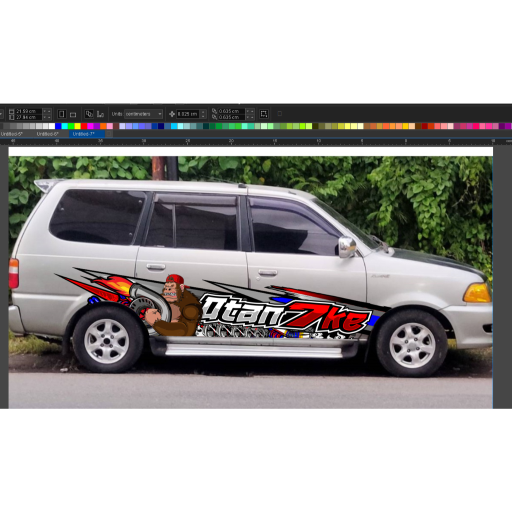 Jual STIKER DECAL GRANDMAX BLINDVAN LUXIO APV AVANZA DLL | Shopee Indonesia