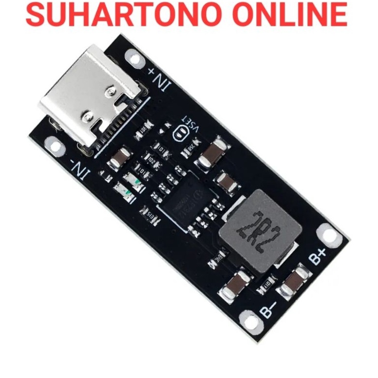 Jual Super Oke Modul Fast Charging IP2312 USB TYPE C 3A Polymer Ternary ...