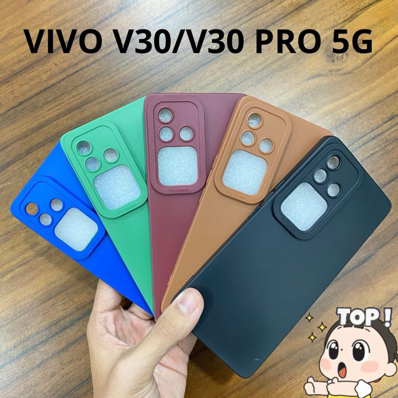 Jual VIVO V30 / V30PRO - PREMIUM SOFT CANDY RUBBER MATTE EAGLE EYES WITH LOGO / PRO CAMERA ...