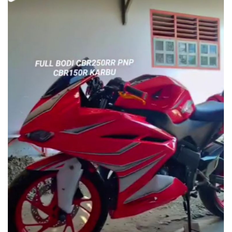 Jual BODY MODEL cbr250 pnp ke cbr cbu 150 dan cbr cbu 250 FULLSET ...