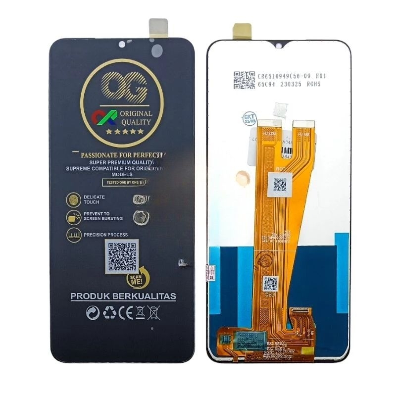Jual LCD TOUCHSCREEN SAMSUNG A04 A045F A045 BLACK OG SUPER ORIGINAL+LEM ...