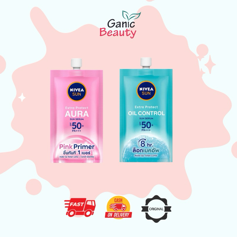 Jual Nivea Sun Serum SACHET Sunscreen 7gr | Shopee Indonesia