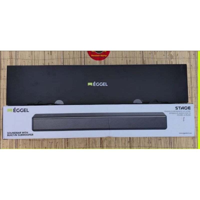 Jual Eggel Stage Soundbar Sound Bar with woofer Optical HDMI ARC Aux 3 ...