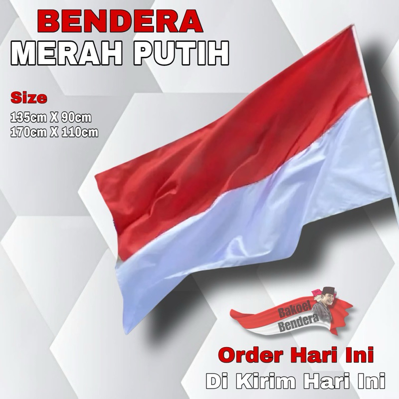 Jual Bendera Merah Putih Size 140x90 dan 170x110 | Shopee Indonesia