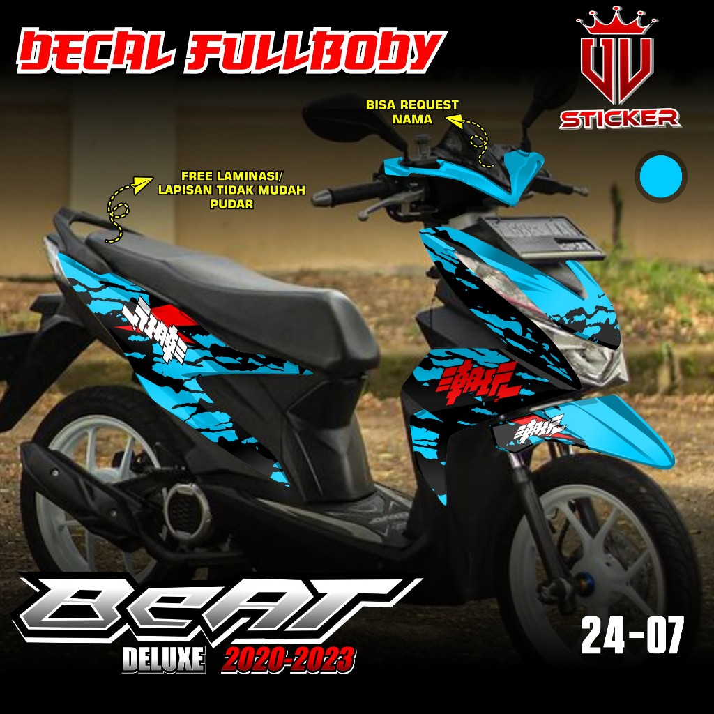 Jual Sticker Decal Full Body Honda Beat Deluxe Street 2020 2021 2022 ...