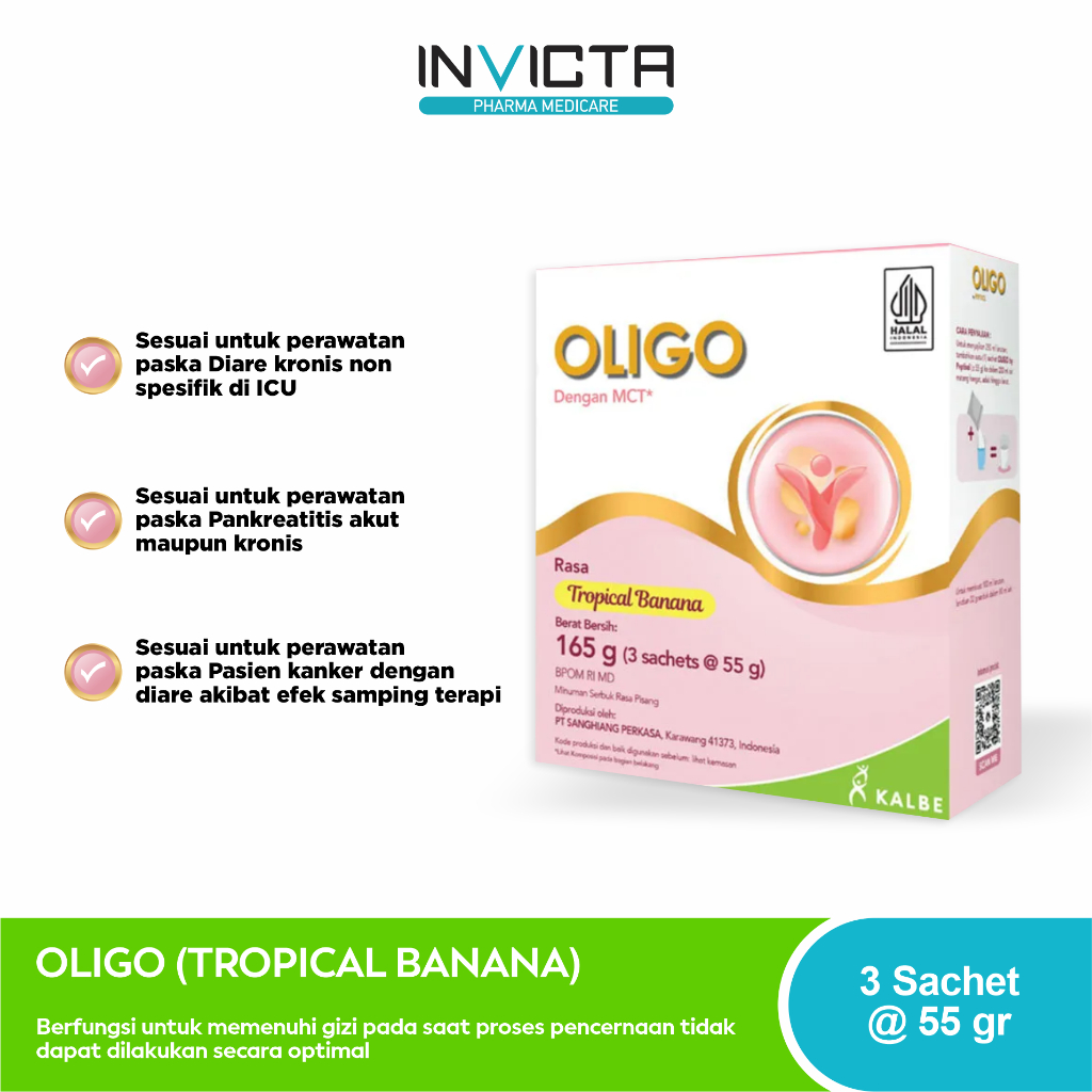 Jual Oligo Tropical Banana (Susu untuk Malabsorbsi Saluran Cerna) - 165 ...