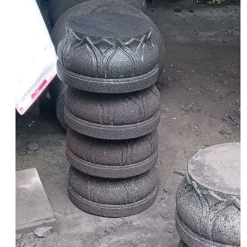 Jual umpak batu gazebo limasan joglo tiang bundar 20cm | Shopee Indonesia