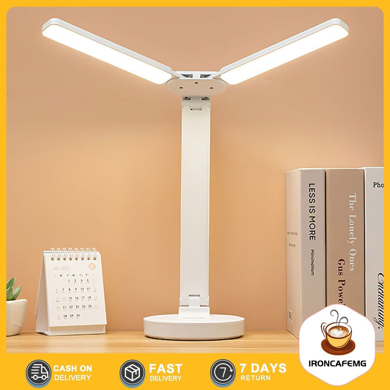 Jual Lampu Meja Dual Lampu Kerja Touch Screen LED Desk Light Lampu ...
