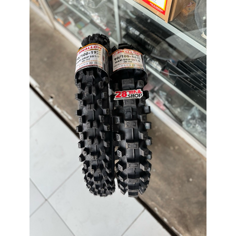 Jual BAN TRAIL SWALLOW MAXI GRIP 16 / 19 | Shopee Indonesia