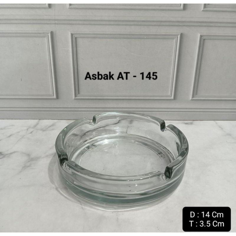 Jual ASBAK AT - 145/ ASBAK ROKOK KACA 14 CM | Shopee Indonesia