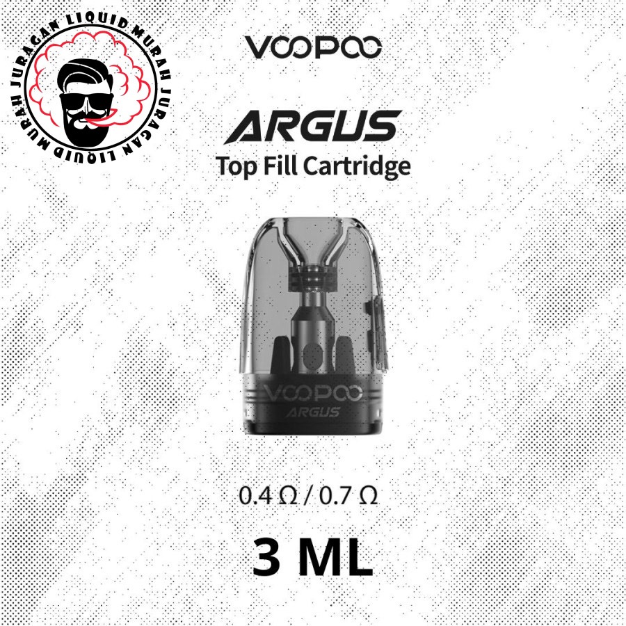 Jual Cartridge Argus V2 Top Fill Catridge Replacement Argus Pod ...