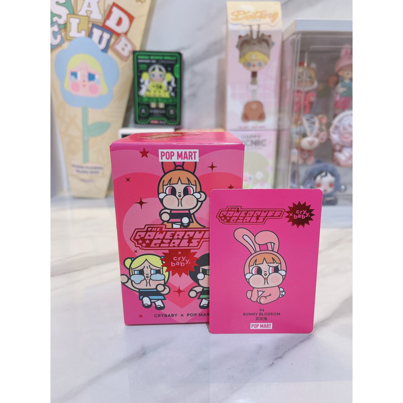 Jual Crybaby Powerpuff Girl Popmart Blindbox ( Bunny Blossom ) | Shopee ...
