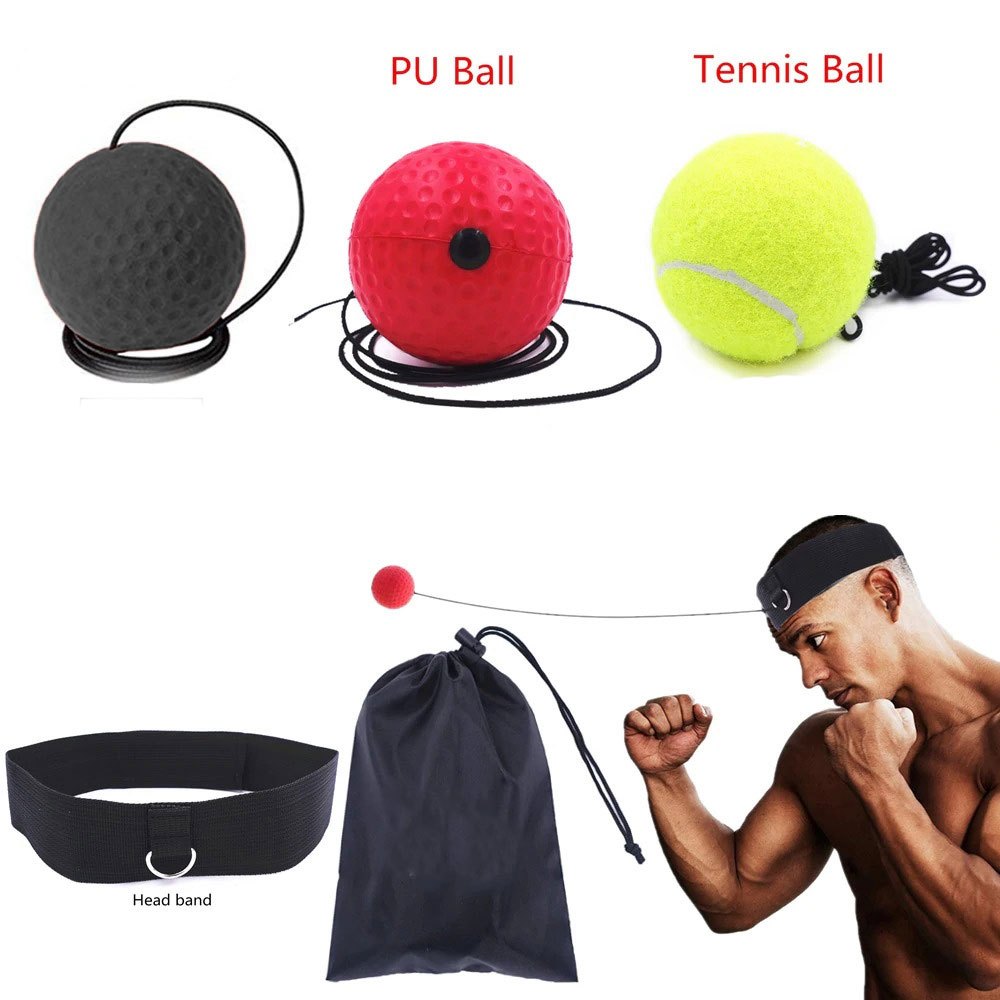 Jual Tinju Reflex Ball Samsak MMA Muay Thai Karate Tinju Boxing Speed ...