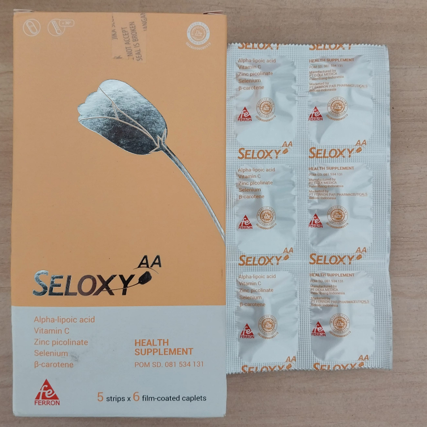 Jual Suplemen Vitamin Kulit Seloxy AA | Shopee Indonesia