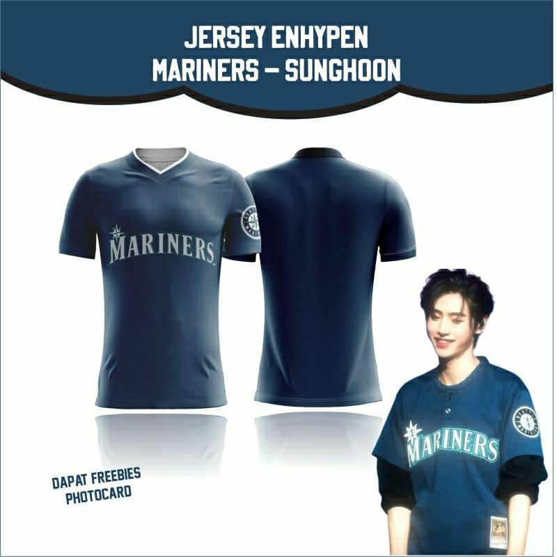 Jual JERSEY KPOP ENHYPEN SUNGHOON MARINERS - FREE NICKNAME TERMURAH ...