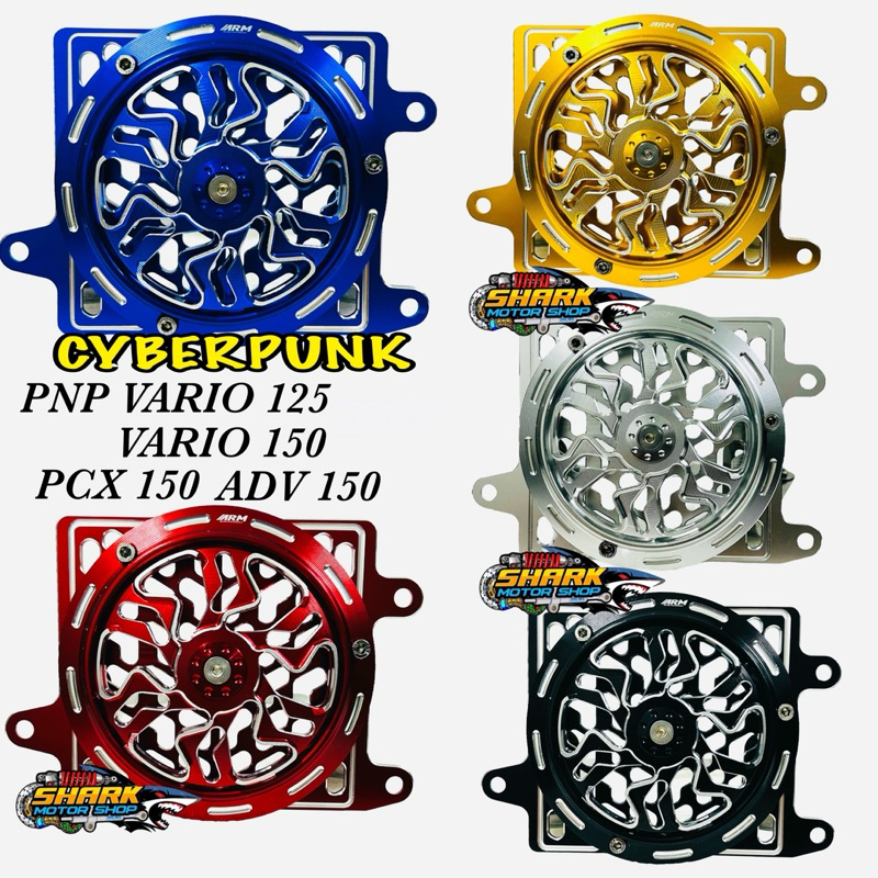 Jual Cover Spiner radiator full CNC PNP VARIO 125, VARIO 150, PCX 150 ...