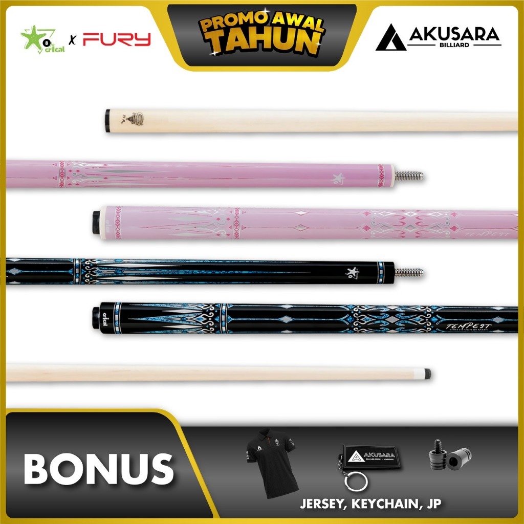 Jual Fury X Crical NT Series by Konllen 12.5mm Shaft Cue Stick Billiard ...