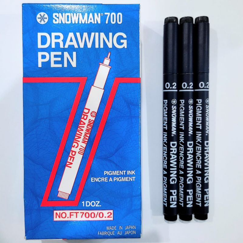 Jual Snowman Drawing Pen 1 Pak (12 pcs) | Shopee Indonesia