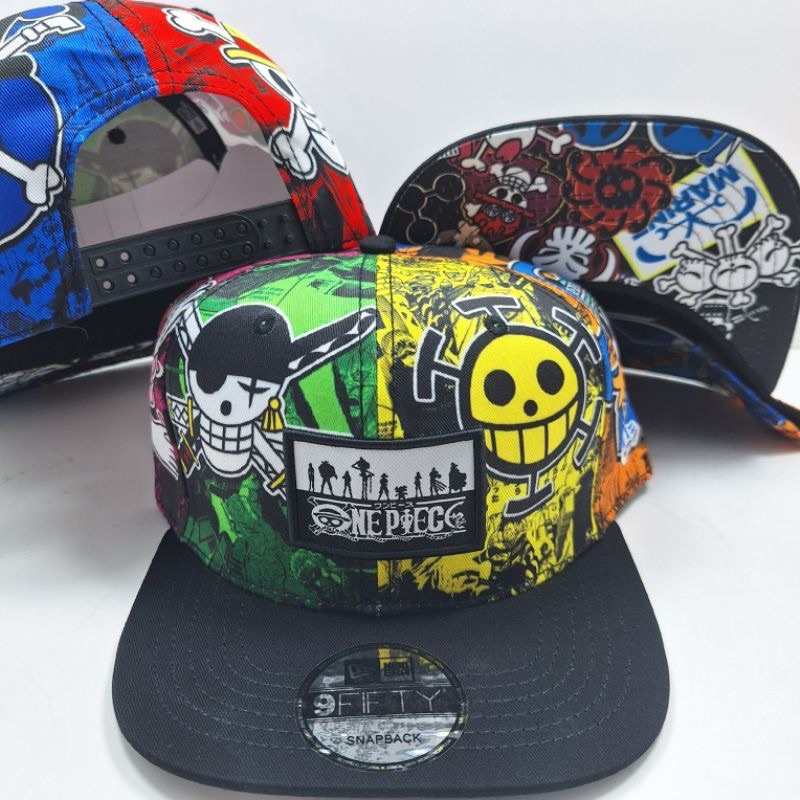 Jual Eta 34 Topi Snapback One Piece Onepiece Anime Karakter Kartun ...
