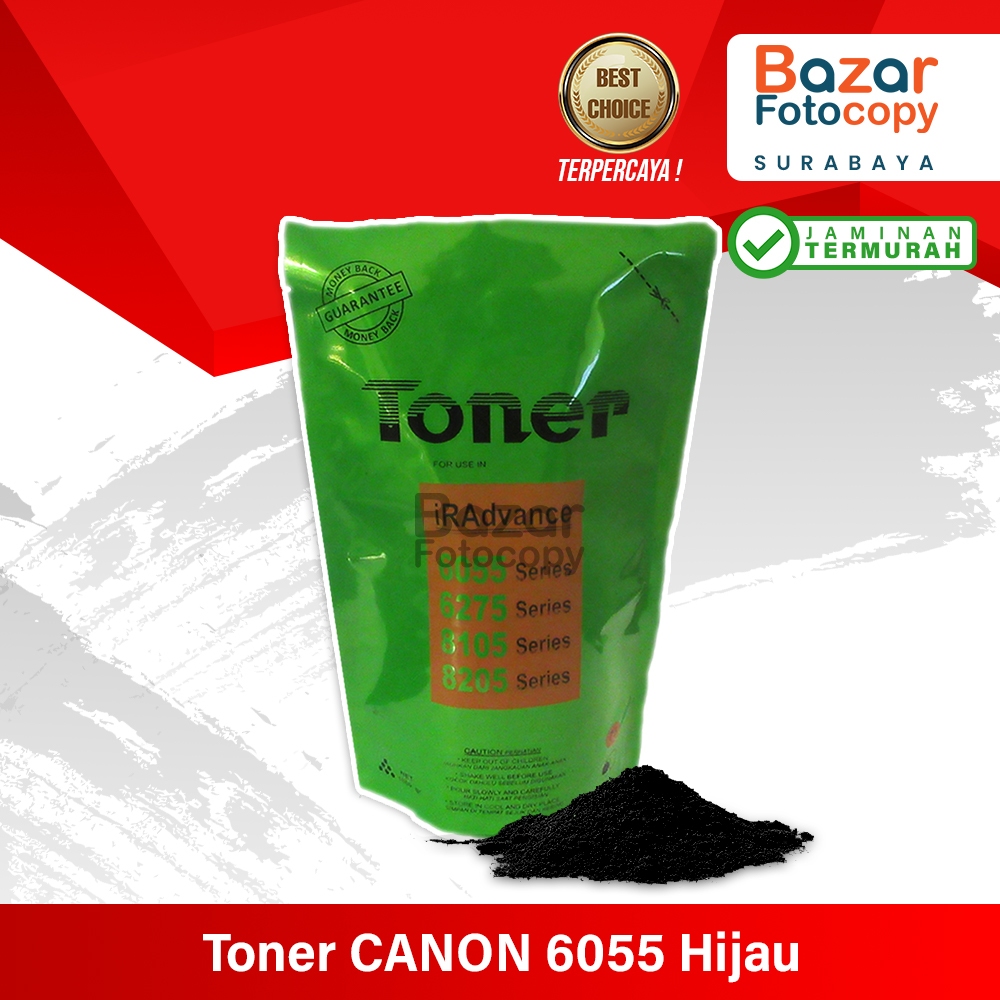 Jual TONER CANON HIJAU 75 IRA 6055 6275 8105 8205 SERIES 1KG KHUSUS ...