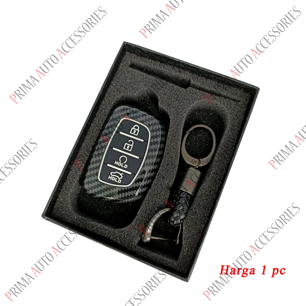 Jual Casing Kunci Remote Mobil Carbon Fiber - CRETA | Shopee Indonesia