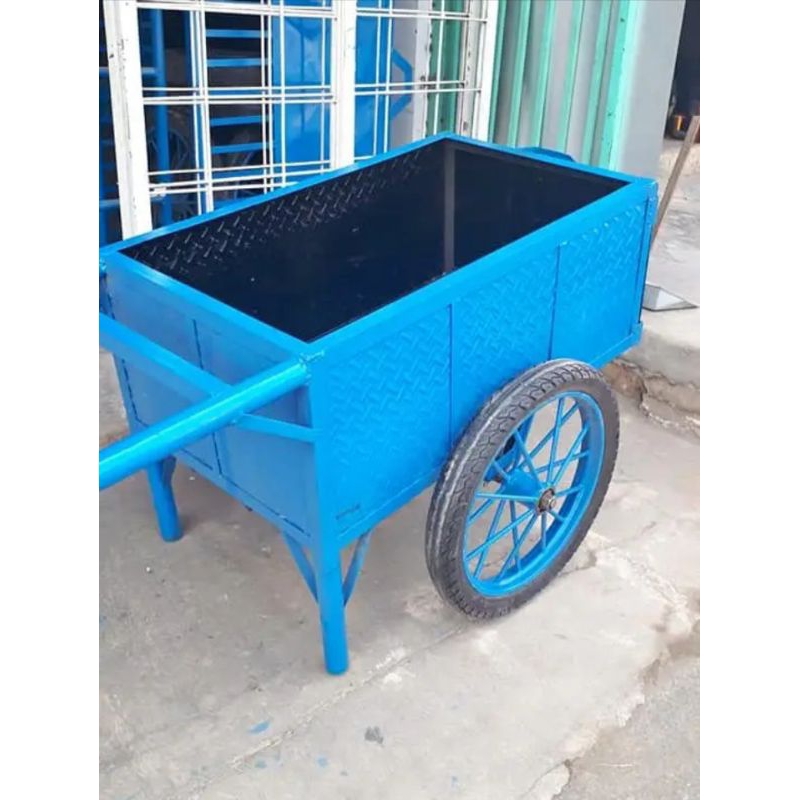 Jual Gerobak pasir / alat angkut proyek bangunan roda dua ukuran ...