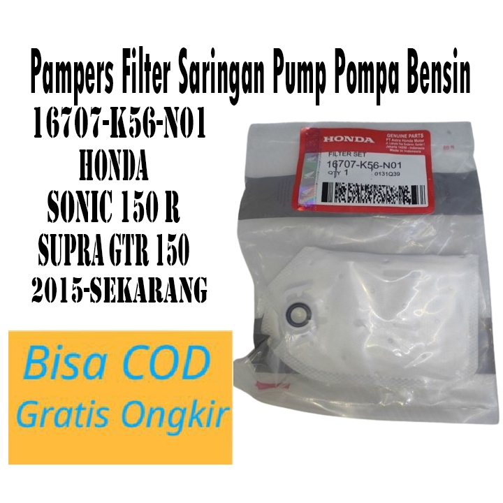 Jual Pampers Filter Saringan Pump Pompa Bensin Sonic 150 R Supra GTR ...