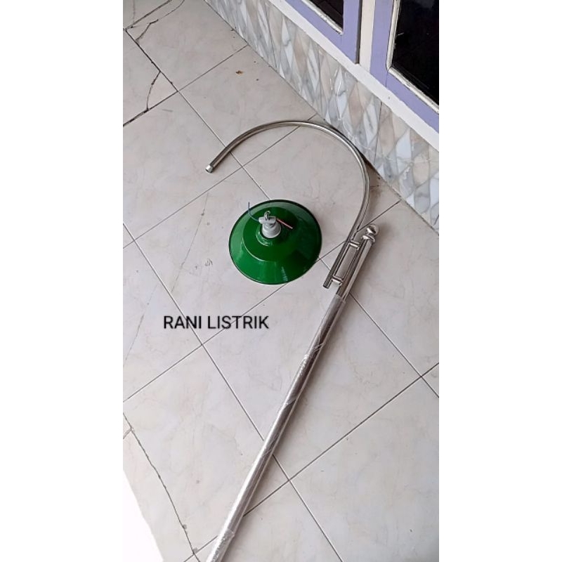 Jual tiang jalan stenlis 3m bonus kap+pitingan | Shopee Indonesia