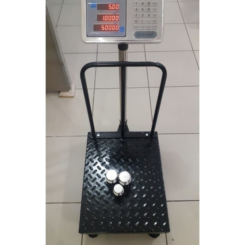 Jual Timbangan duduk digital SAYAKI 150kg | Shopee Indonesia