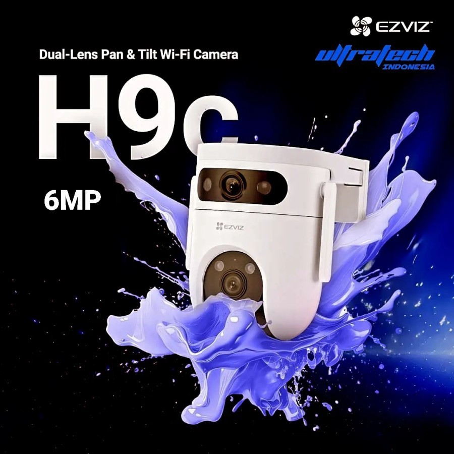 Jual CCTV IP Camera Ezviz H9C 6MP Smart Pan Tilt | Shopee Indonesia