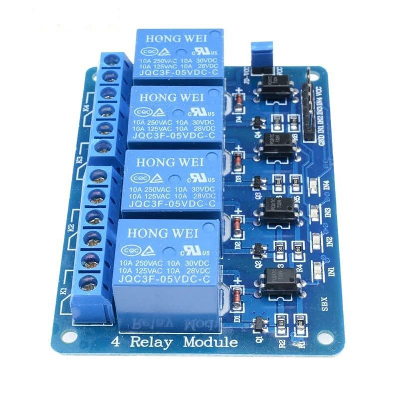 Jual Modul Relay 4 Channel 5V | Shopee Indonesia