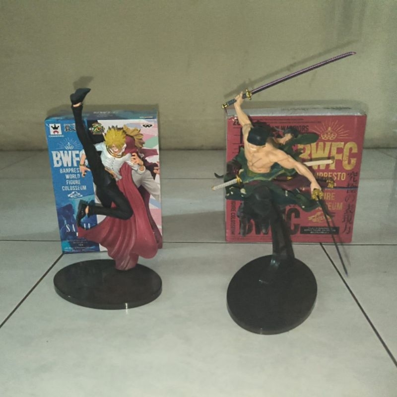 Jual Bwfc original Zoro dan sanji banpresto Bandai lengkap bib | Shopee ...
