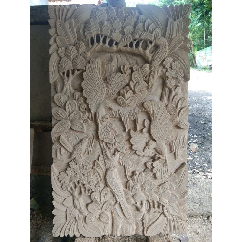 Jual Batu Alam Paras Jogja ukuran L50cm T100cm | Shopee Indonesia