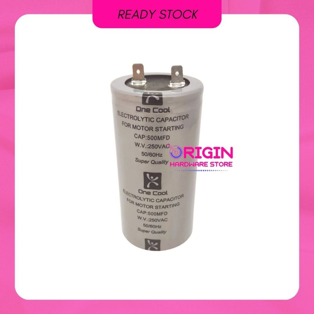 Jual Kapasitor Starting 500 uf/Capacitor 500uf 250V/ 500 MFD - Micro ...