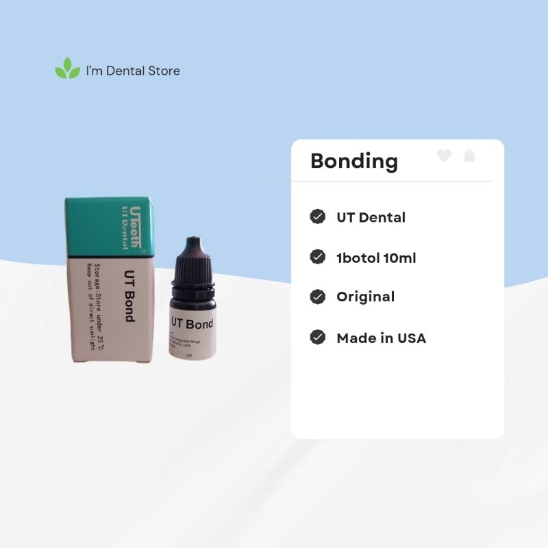 Jual BONDING GIGI UTDENTAL USA ORIGINAL KOMPOSIT LEM PRIMER BEHEL BOND ...