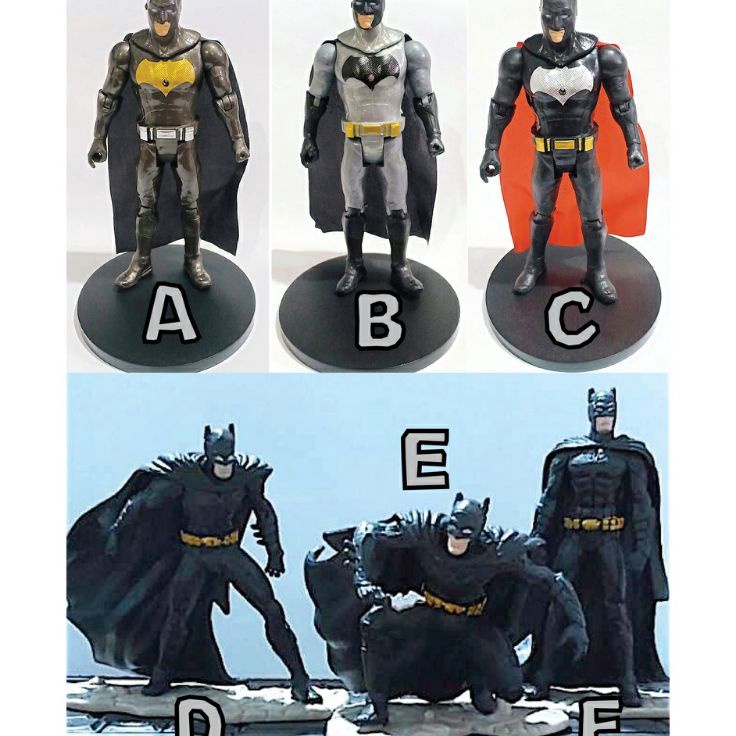 Jual Flash Shipment JUAL SATUAN Action figur BATMAN pajangan miniatur ...