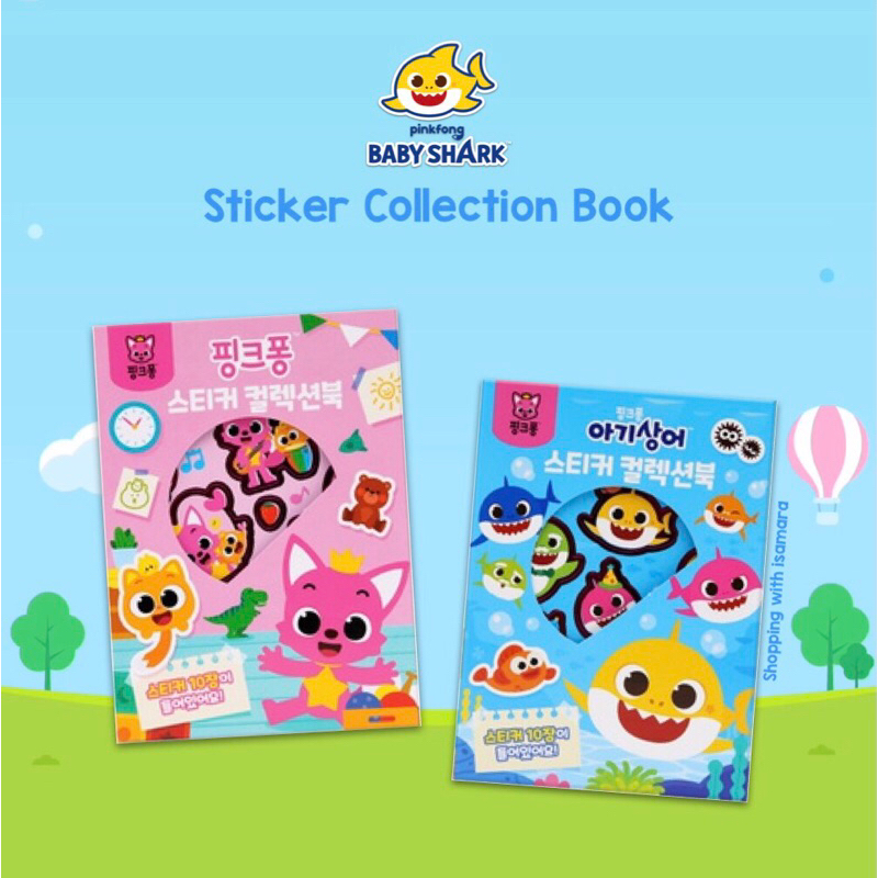 Jual Pinkfong Baby Shark Sticker Collection Book | Shopee Indonesia