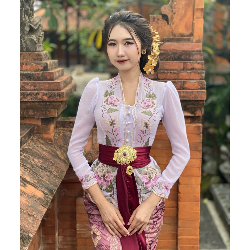 Jual [KANCING KLEPET]kebaya jadi bordir terbaru terlaris termurah ...