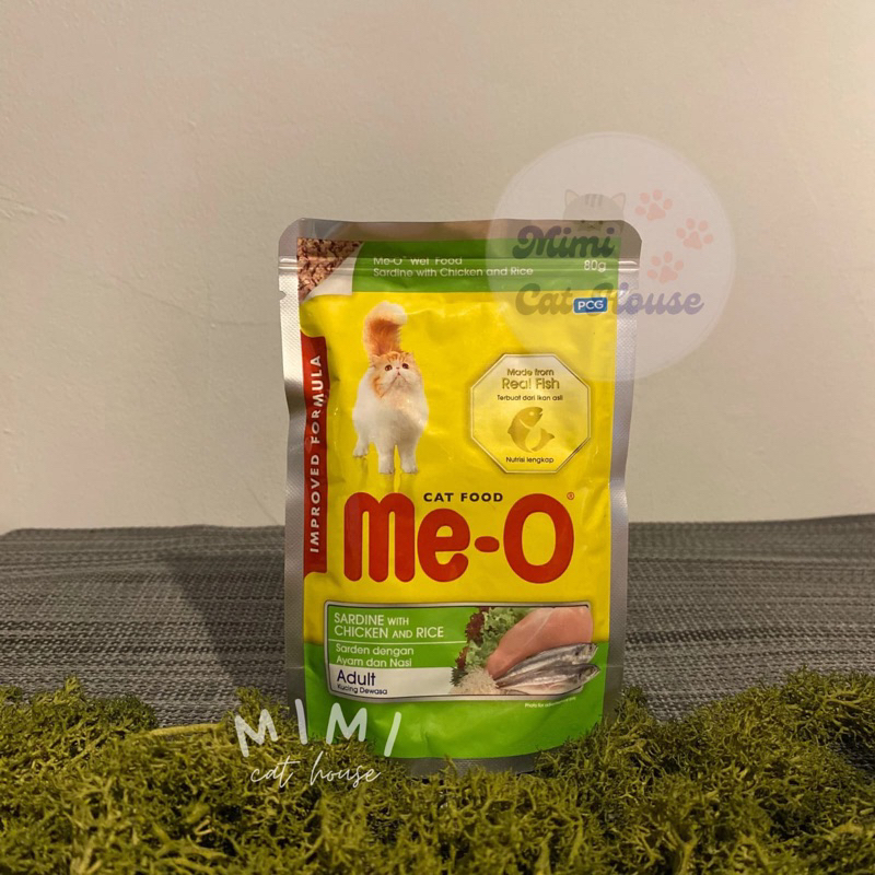 Jual MIMI CAT HOUSE Makanan Basah Kucing / Wet Cat Food MEO Pouch ...
